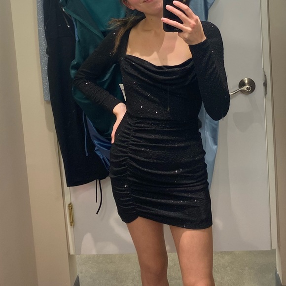 Dresses | Windsor Black Mini Dress | Poshmark